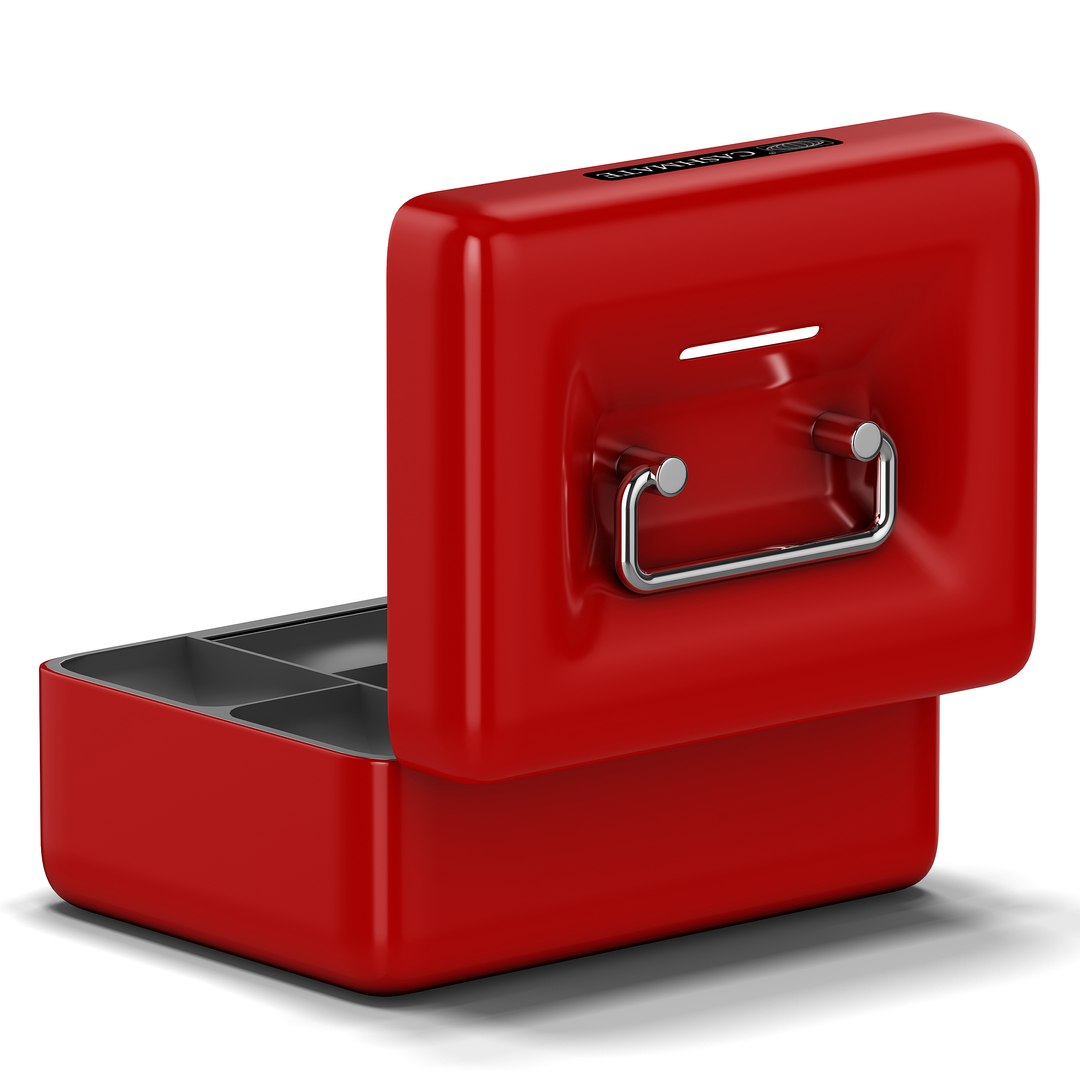 Cash Box 3d Model