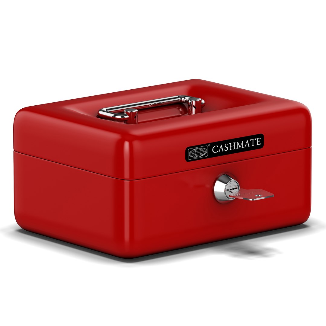 Cash Box 3d Model