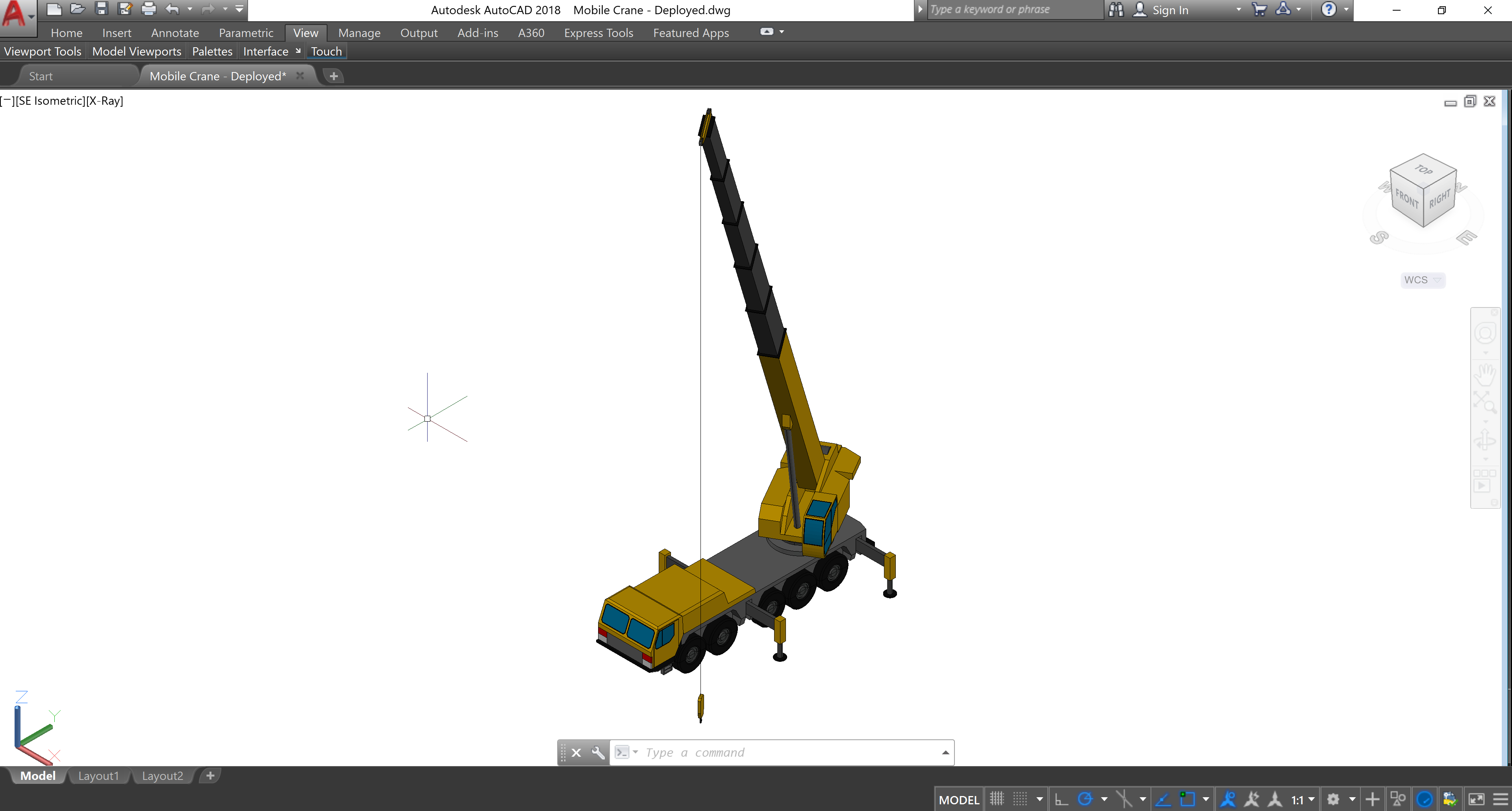 modèle 3D de Grue mobile paramétrique - Famille Revit - TurboSquid 1820118