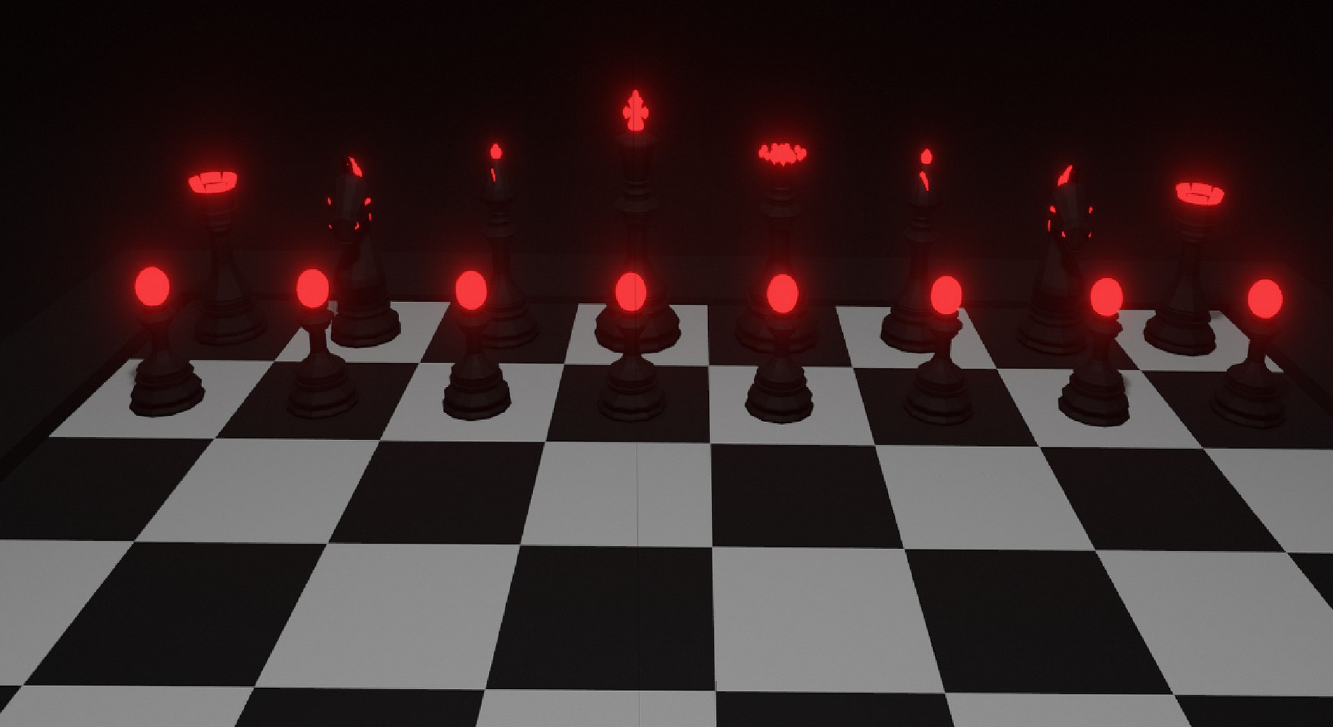 Free LIGHT CHESS SET 3D Model - TurboSquid 1863421