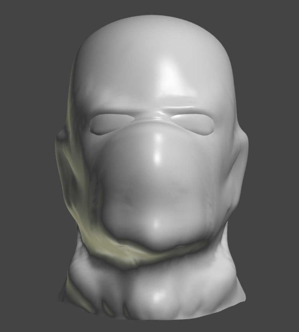 3D Human Head Template - TurboSquid 1297440