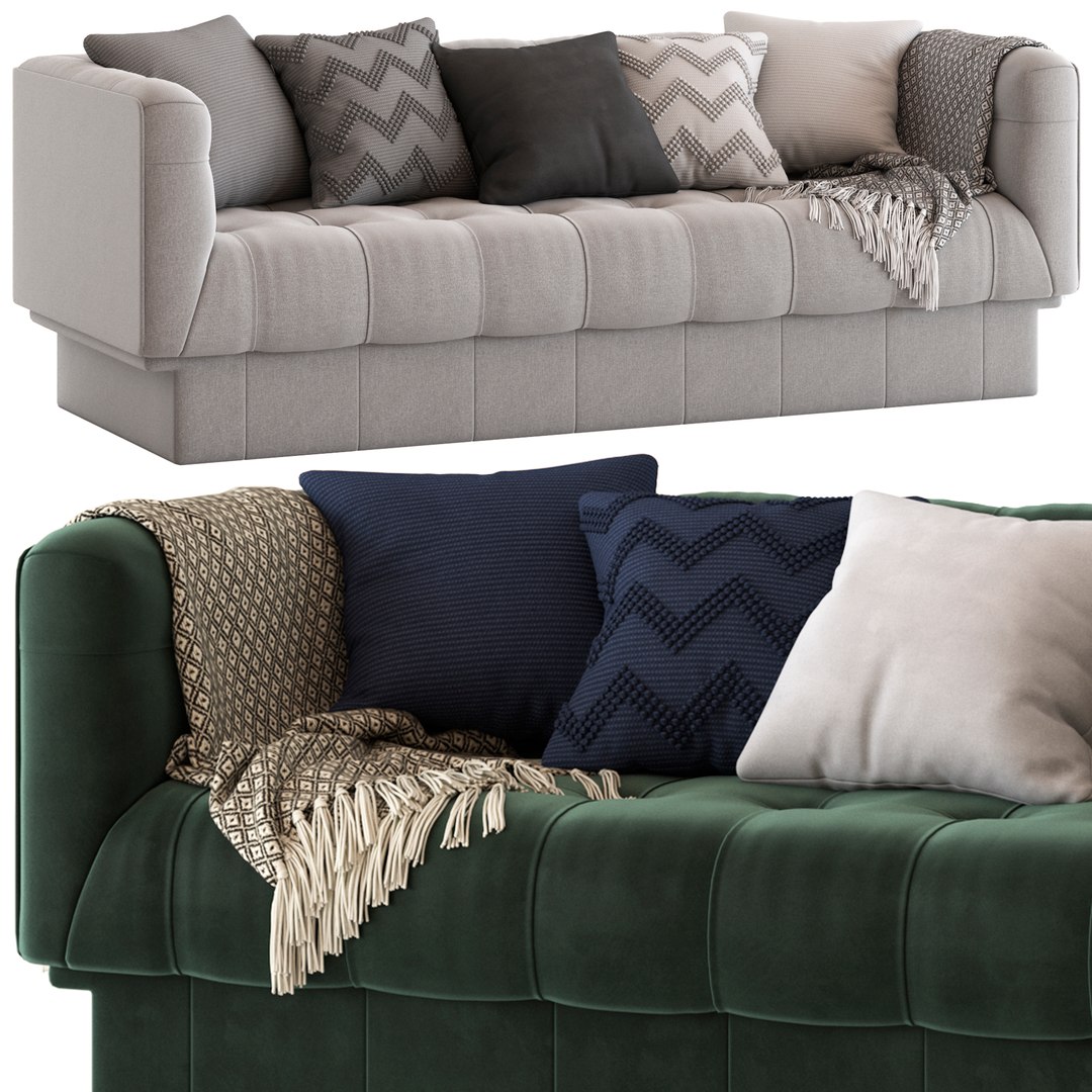 3D Globewest Humphrey 3 Seater Sofa Model - TurboSquid 2184396