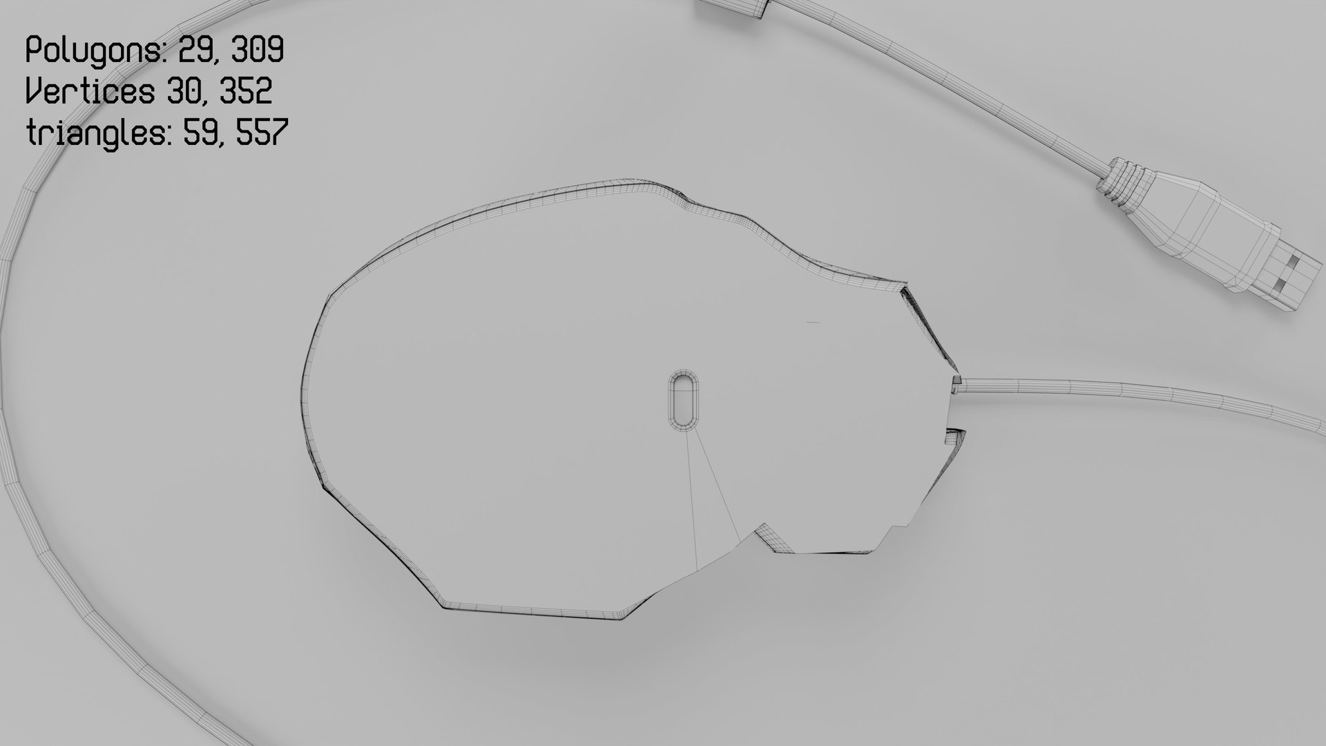 3D Wireless AND Wired Gaming Mouse 3D Model - TurboSquid 2574161