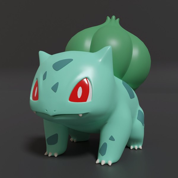 modelo 3d bulbasaur v1 - TurboSquid 1990913