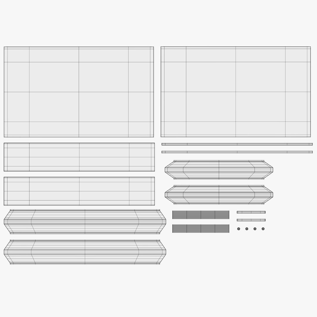 3D Tabletop sign holder 2 model - TurboSquid 2085880