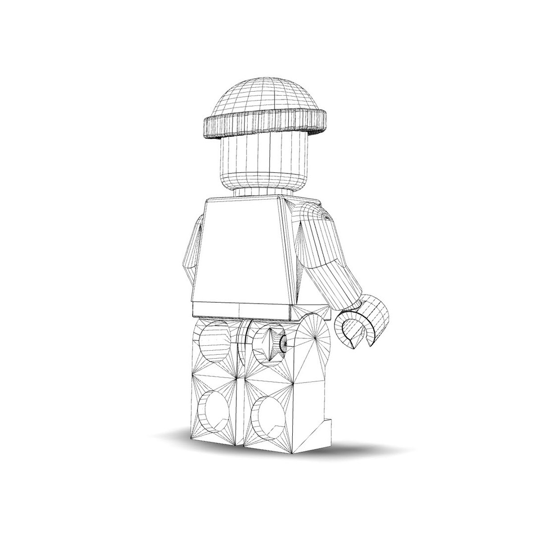 Crook Minifigure 3D Model - TurboSquid 1530048