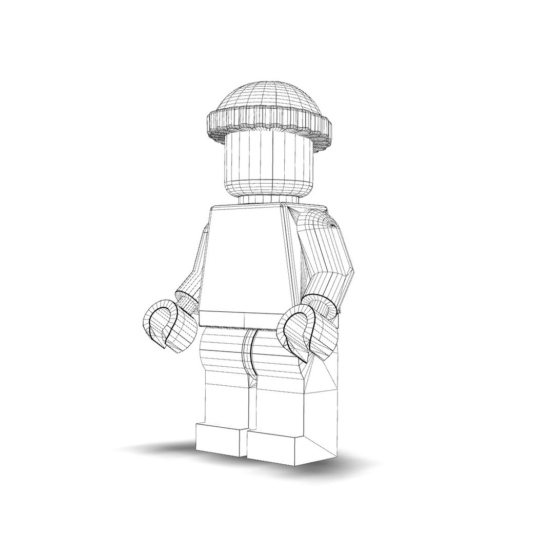 Crook Minifigure 3D Model - TurboSquid 1530048