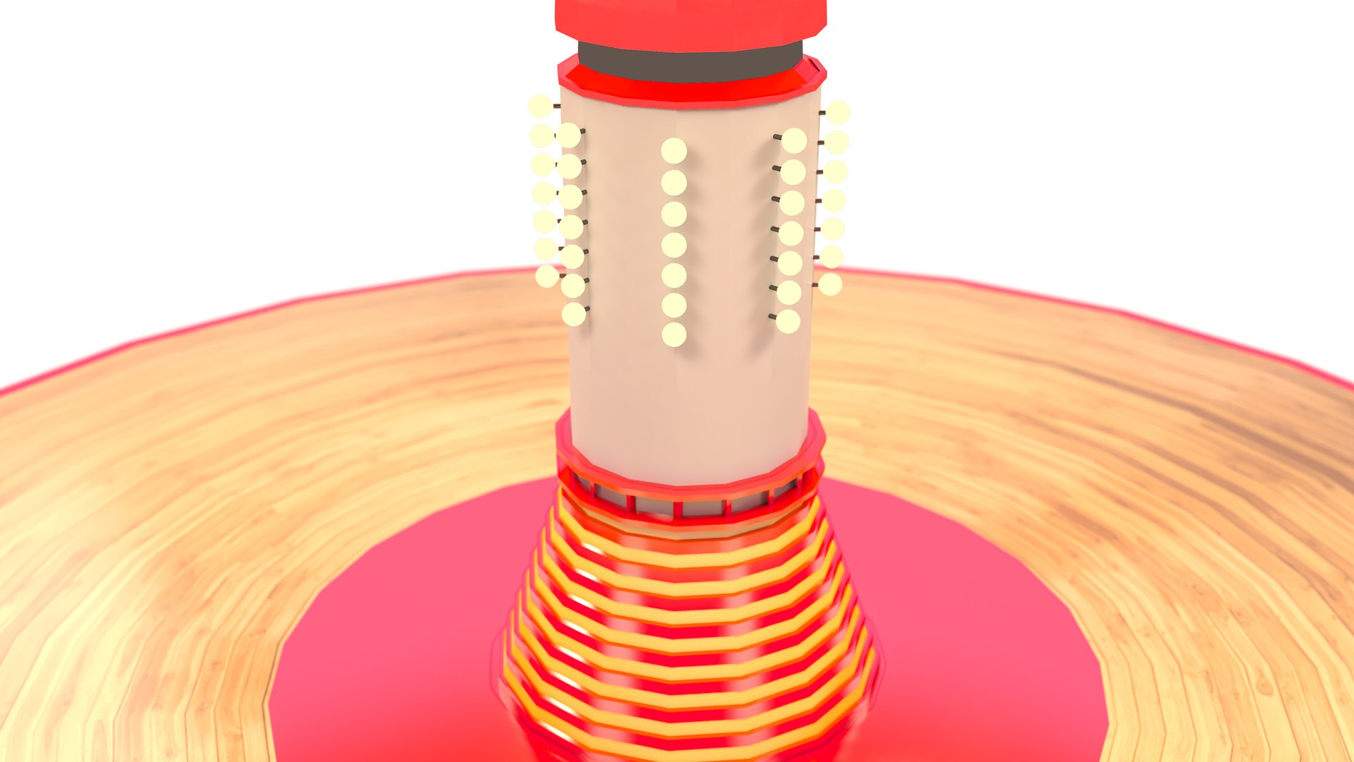 Carousel Base 3D Model - TurboSquid 2268717