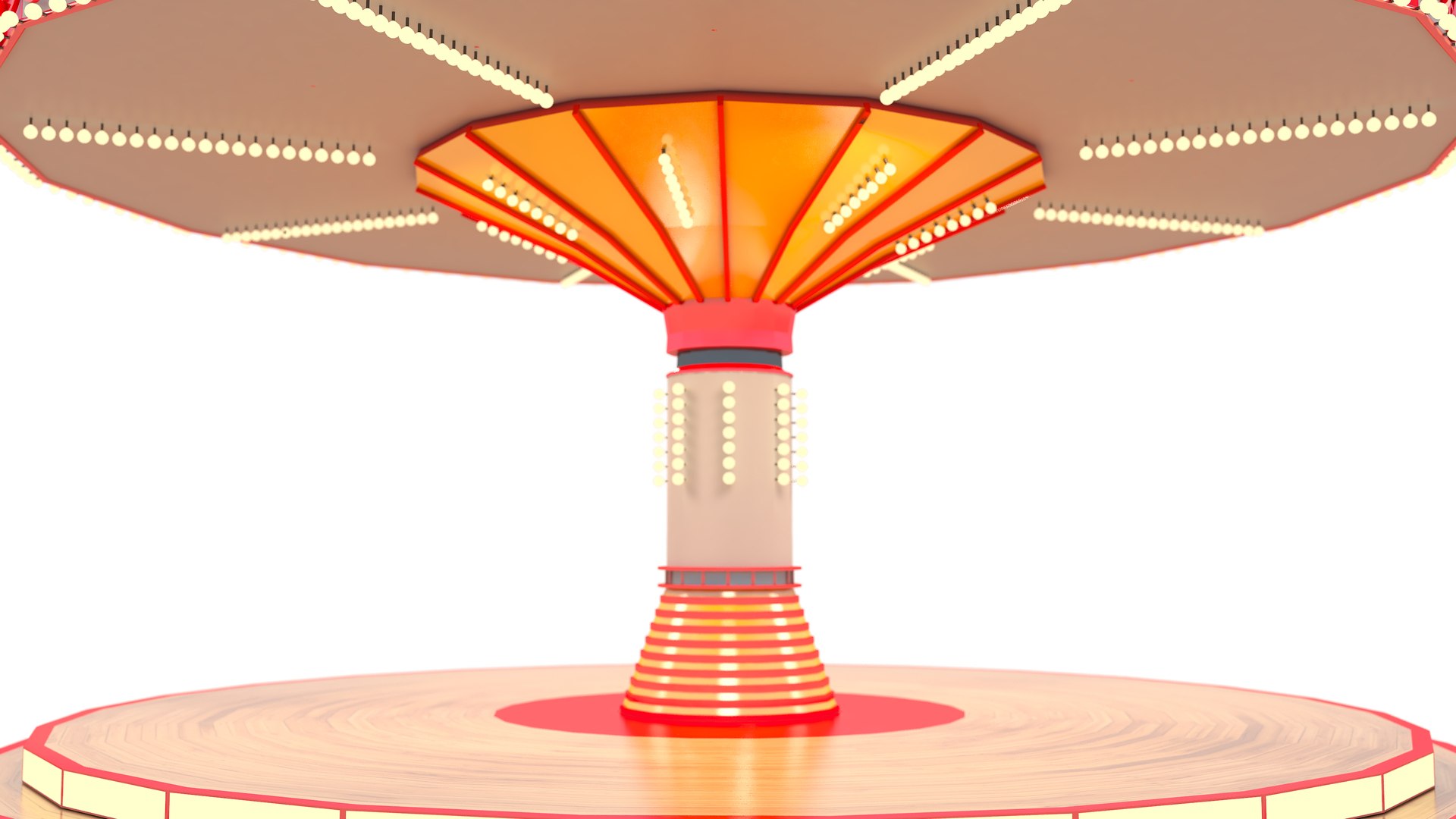 Carousel Base 3D Model - TurboSquid 2268717