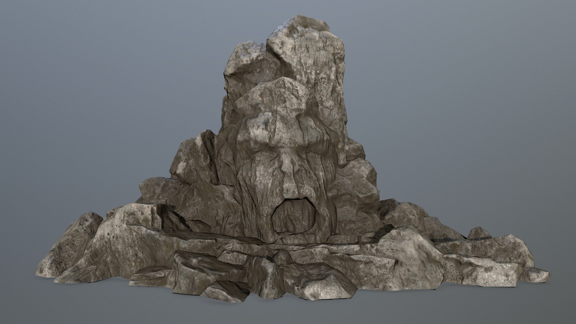 3D Model Rock Gate - TurboSquid 1440986