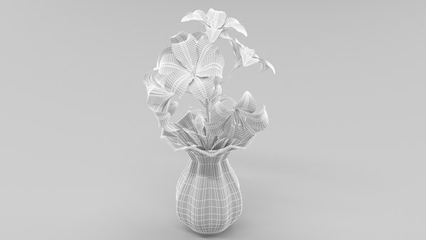 3D model tiger pink lily - TurboSquid 1616914