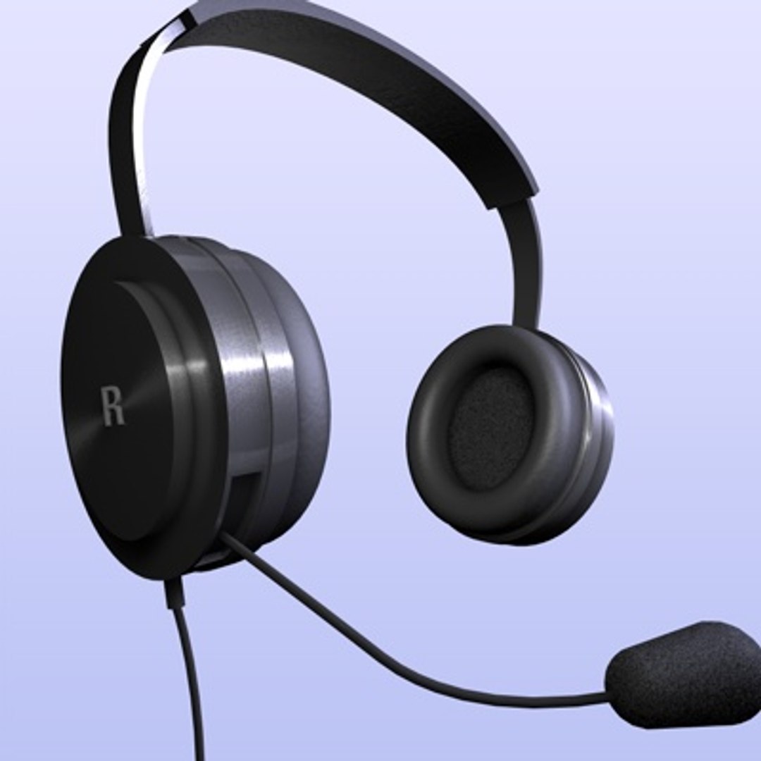 3d Model Headset
