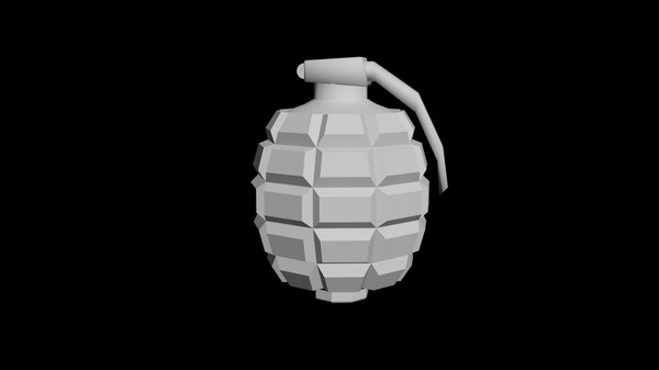 grenade 3d model