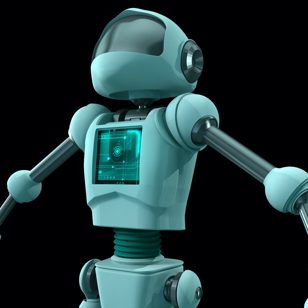 3d Android Droid Model