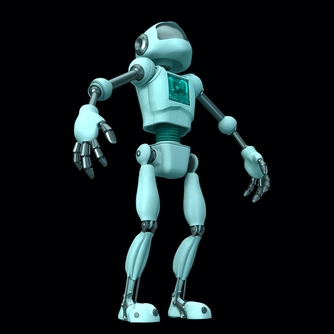 3d Android Droid Model