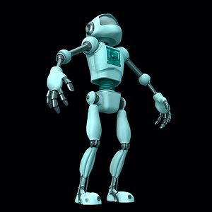 3d model of android droid