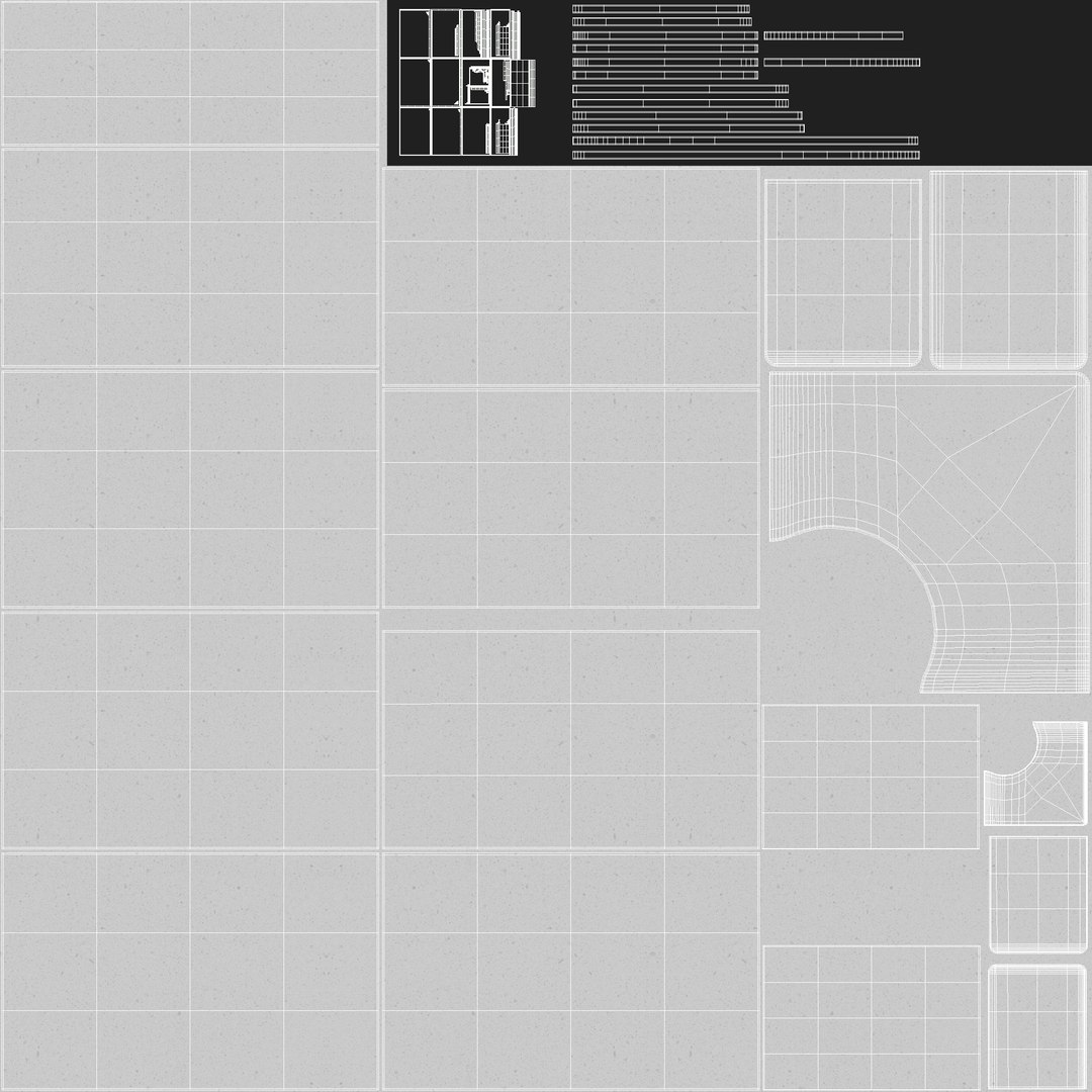 Detailed Cubicle Model - TurboSquid 2009118