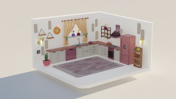 Free 3D Kitchen Models | TurboSquid