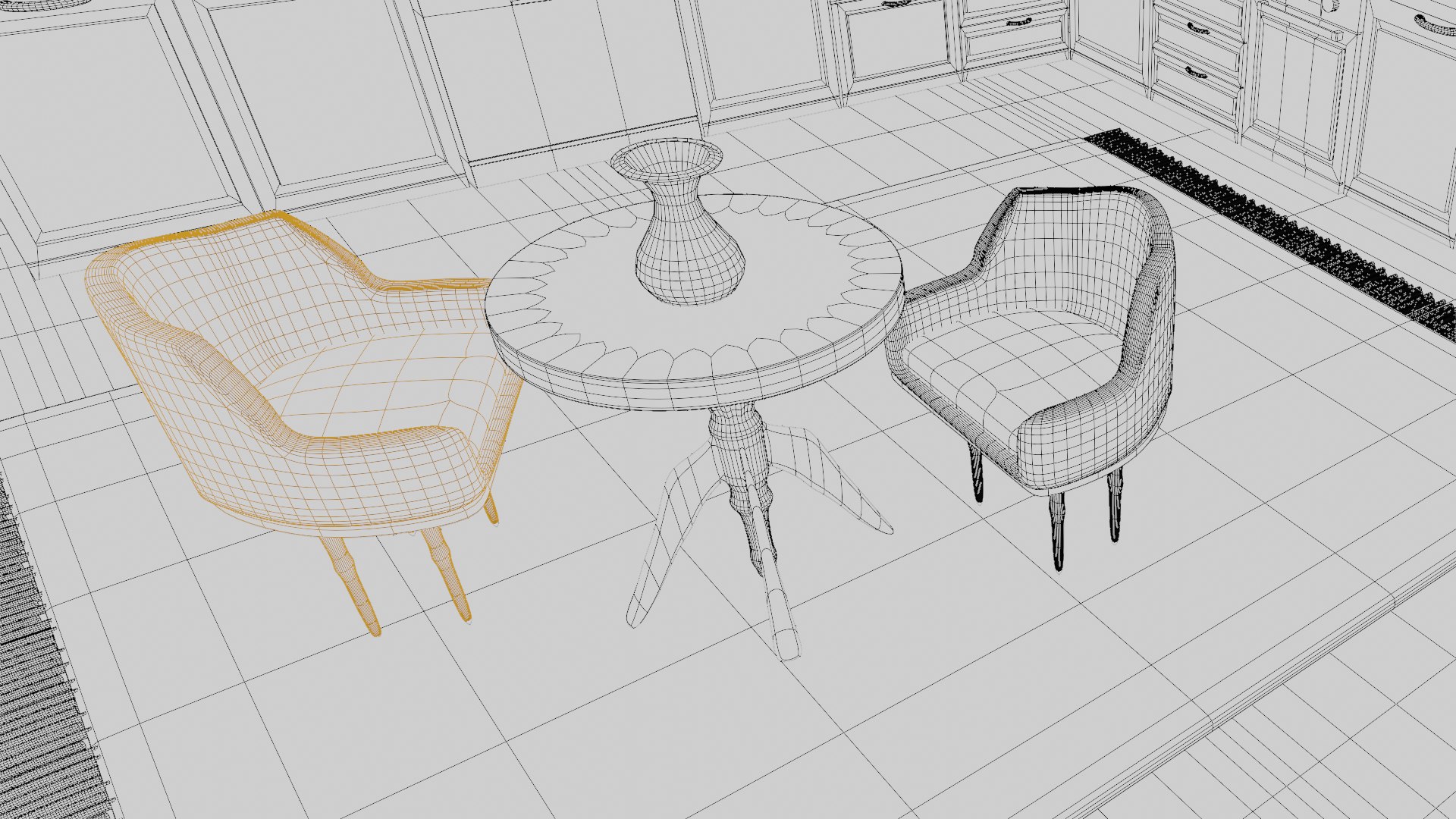 3D Isometric Kitchen - Room Model - TurboSquid 2261596