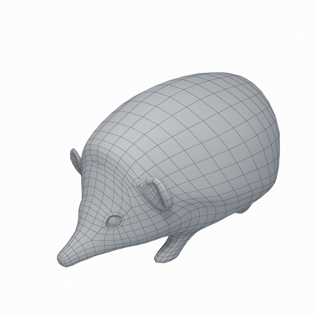 Hedgehog 3d Model