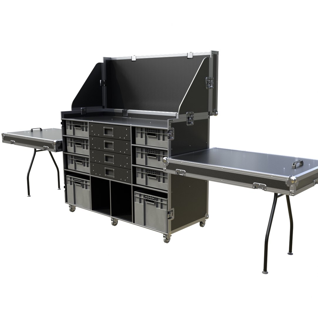 3D Motorsport Garage Case Tool Box 1 Model - TurboSquid 2199537