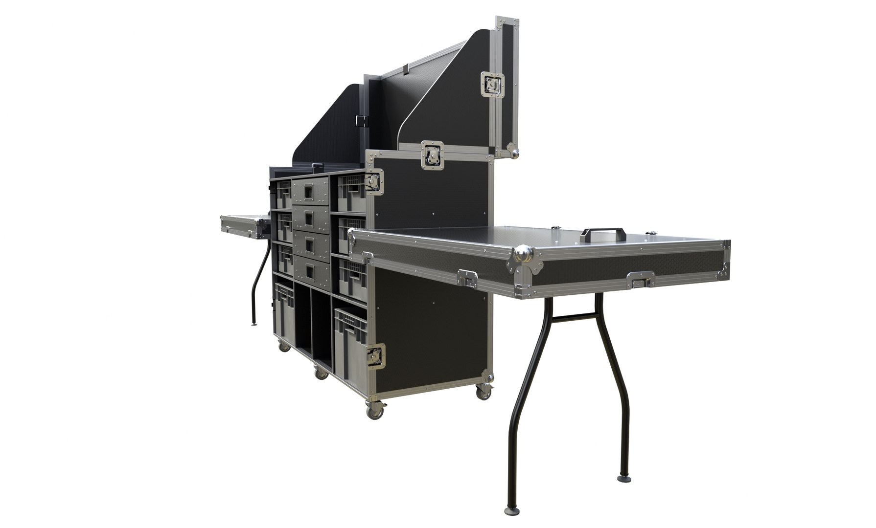 3D Motorsport Garage Case Tool Box 1 Model - TurboSquid 2199537