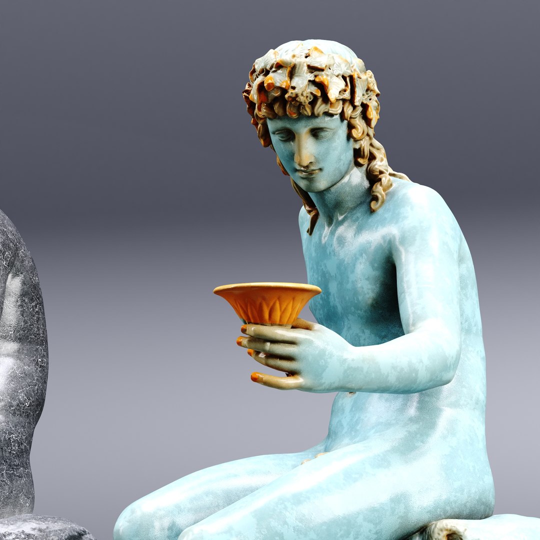 3D Greek Sculpture - TurboSquid 2259572