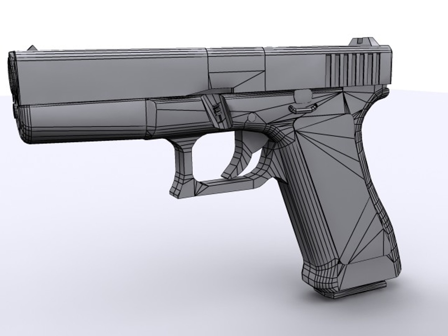 3d Glock 17 Model