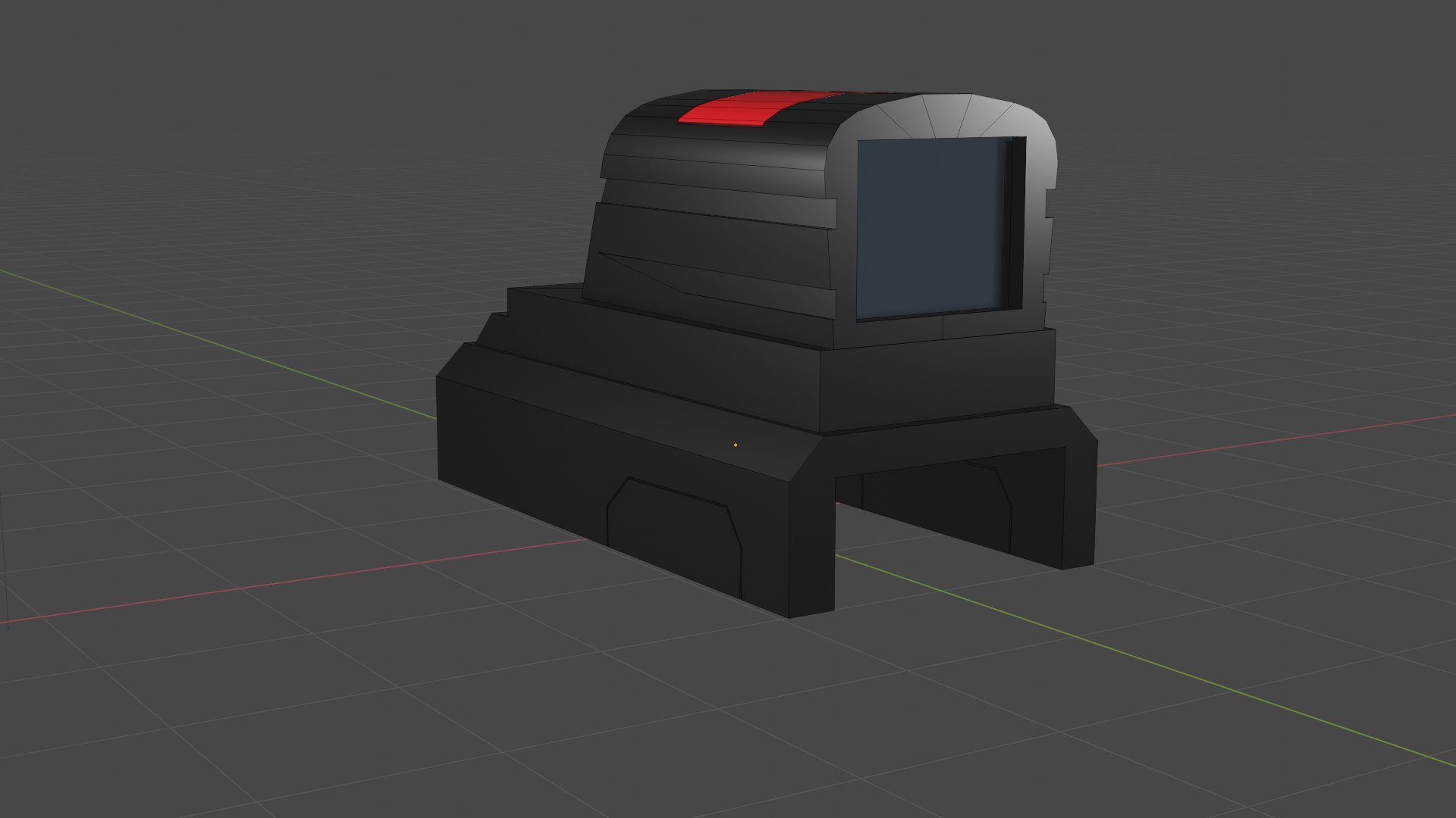 3D Customize Modern Luger With Red Dot - TurboSquid 1747559
