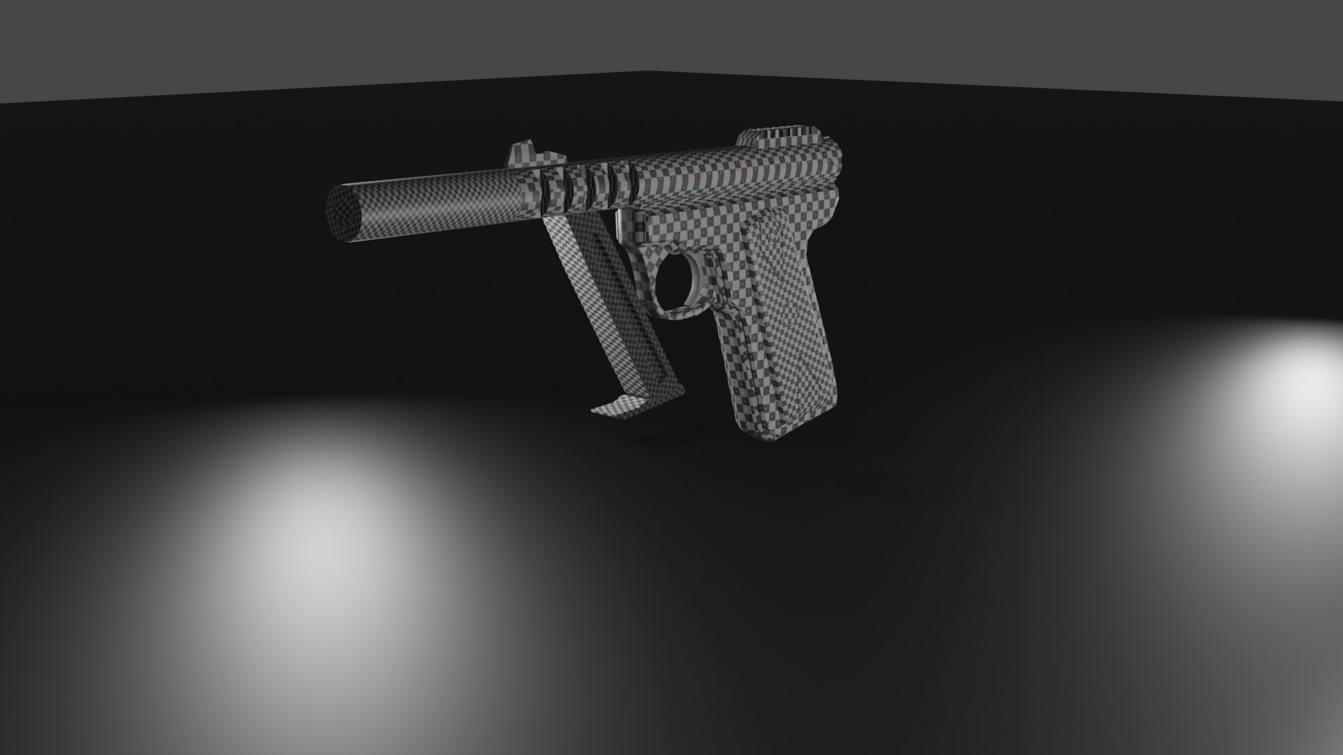 3D Customize Modern Luger With Red Dot - TurboSquid 1747559