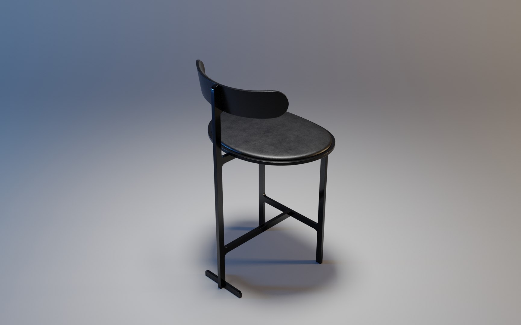 Park Place Stool Model - TurboSquid 1960262