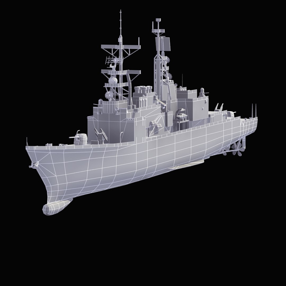 Kee Lung Class Ddg 3d Model