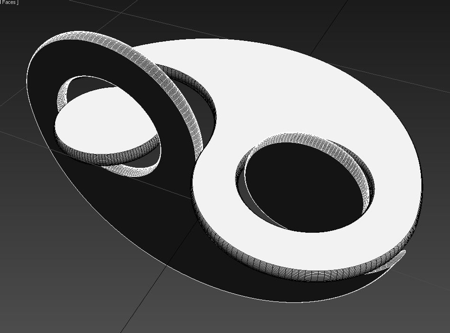 3ds Unusual Three-dimensional Rotating Yin-yang