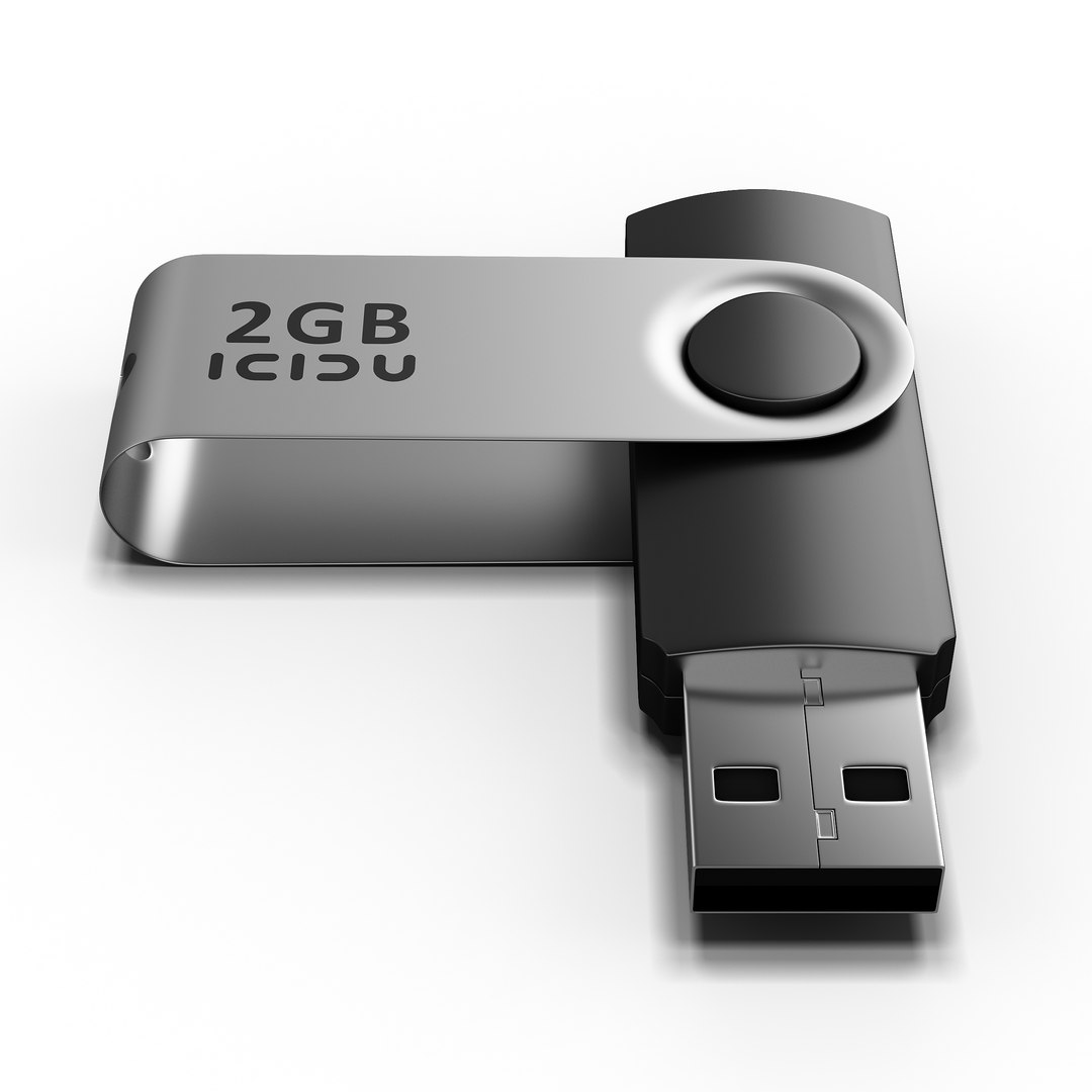 3d Icidu 2gb Flash Drive Model