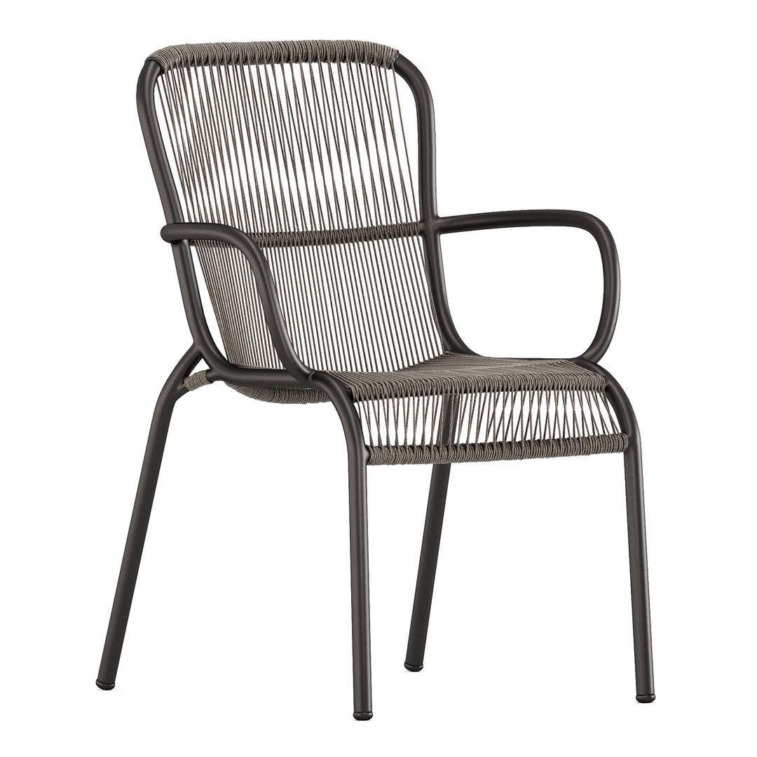 Loop dining chair 3D model - TurboSquid 1998752