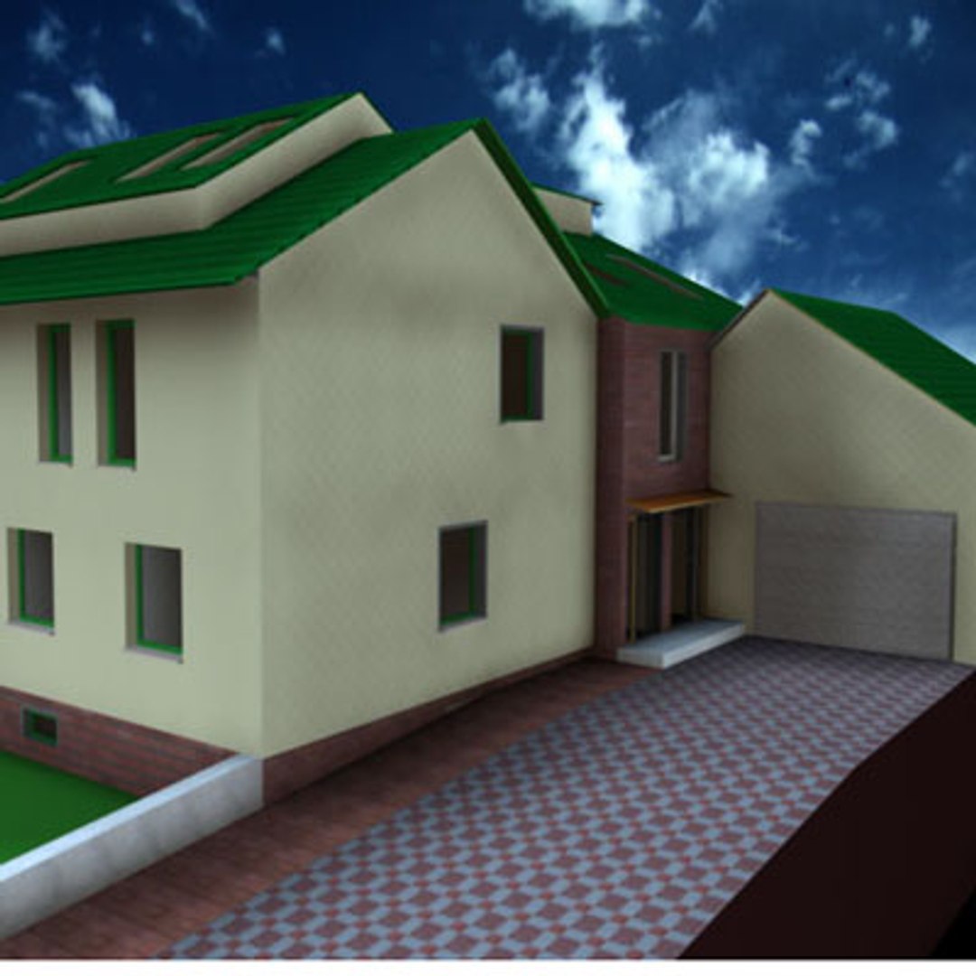 3d model familyhome home