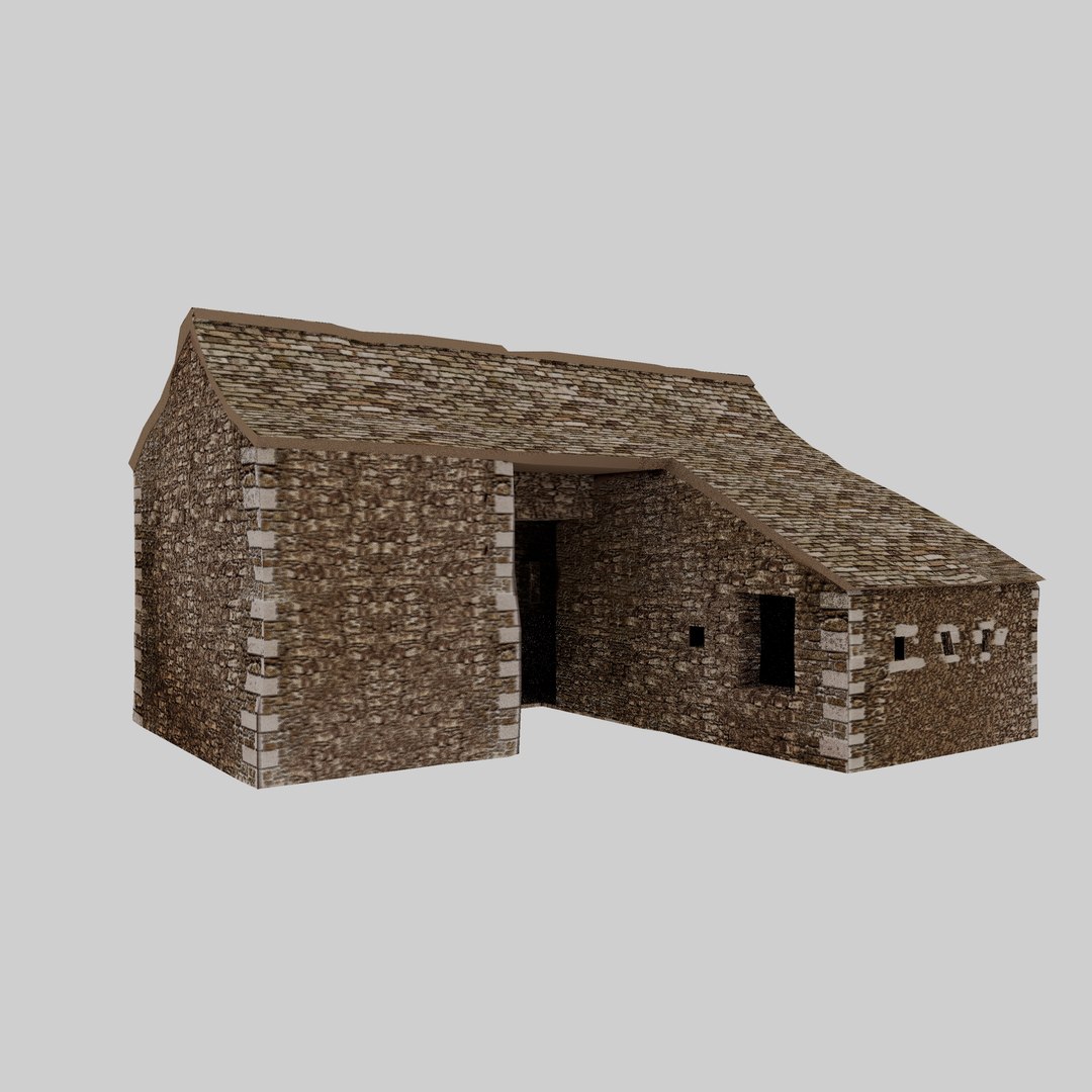 Barn 3D model - TurboSquid 2125314