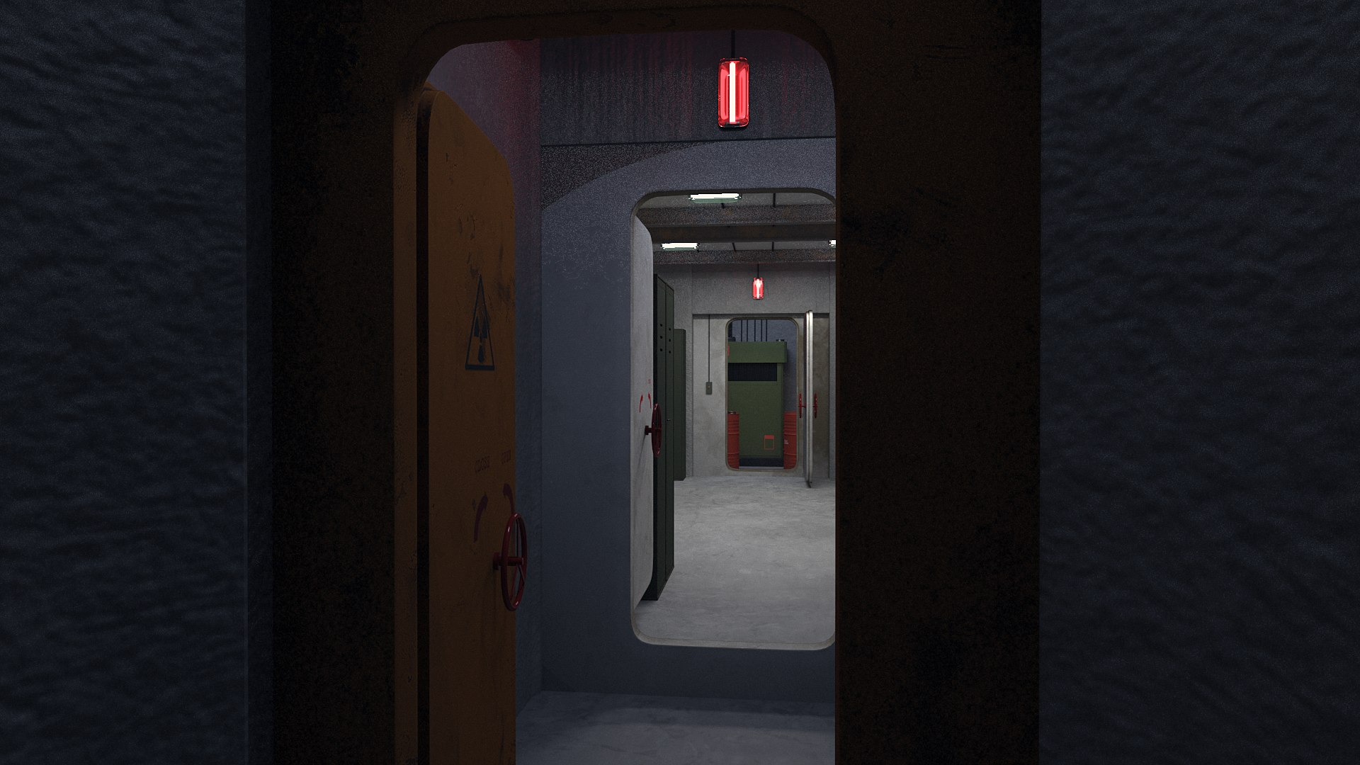 3D Fallout Shelter Interior - TurboSquid 1981985