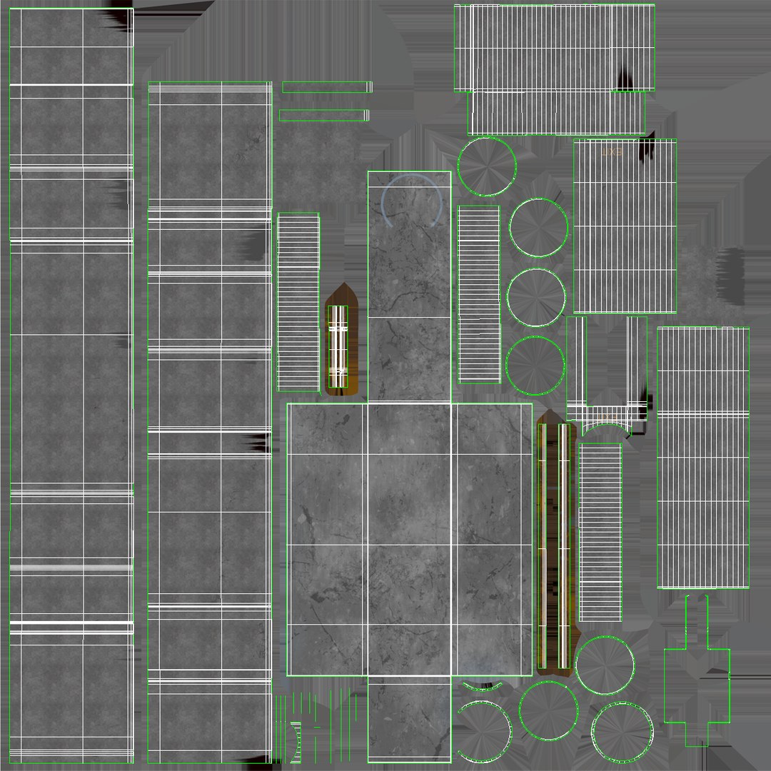 3D Fallout Shelter Interior - TurboSquid 1981985