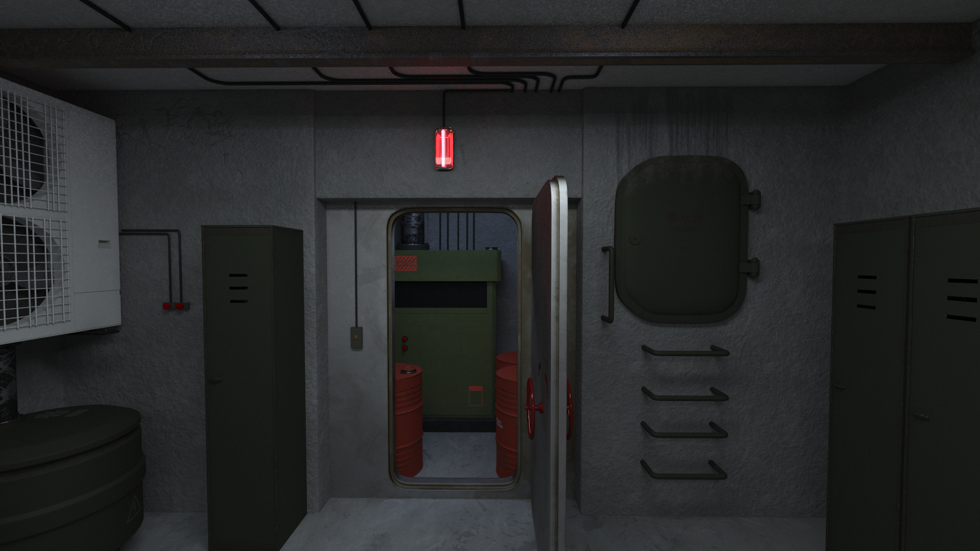 3D Fallout Shelter Interior - TurboSquid 1981985