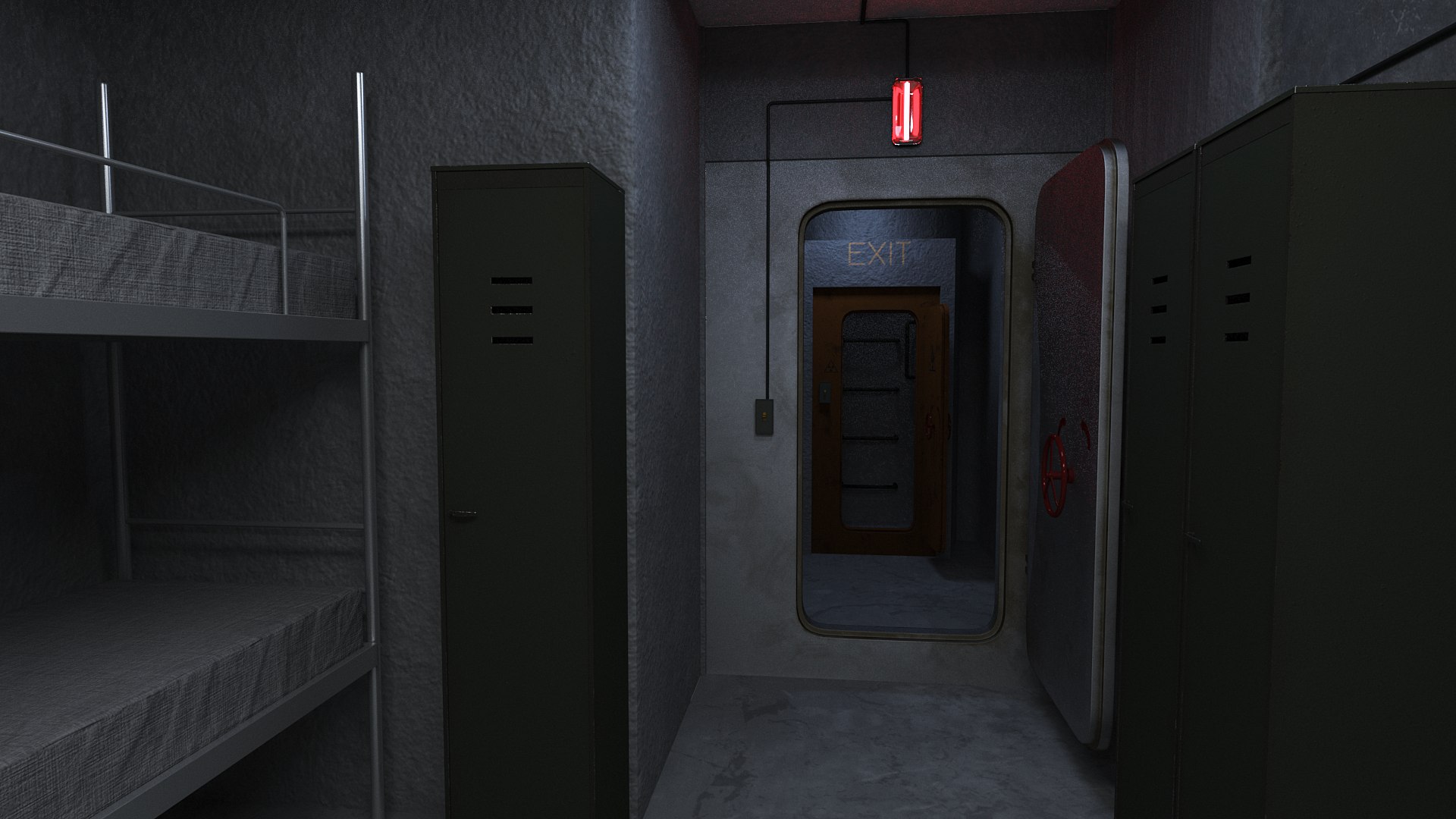 3D Fallout Shelter Interior - TurboSquid 1981985