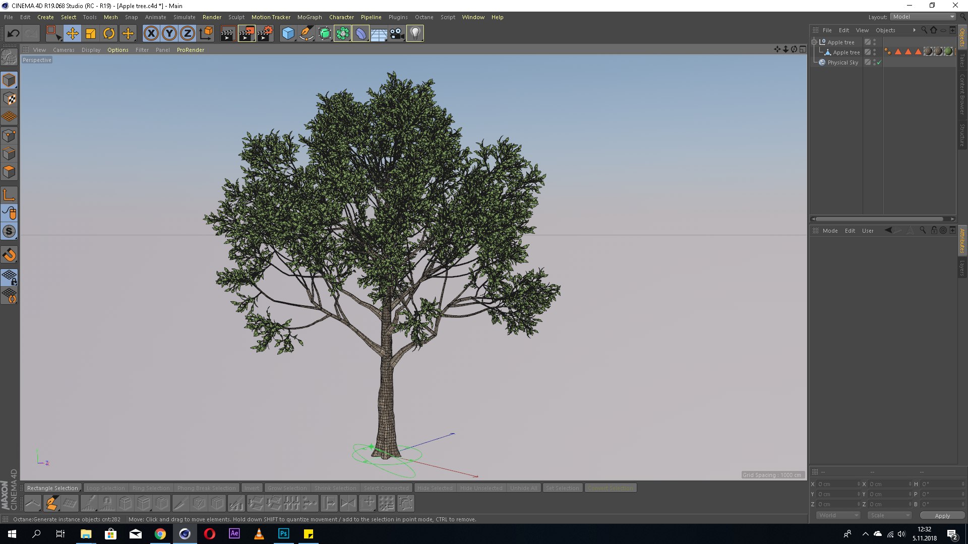 3D Apple Tree Model - TurboSquid 1343430