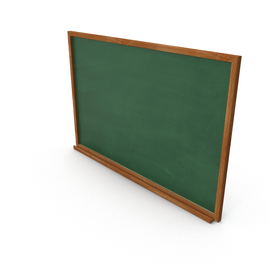 Chalkboard 3 3d Max