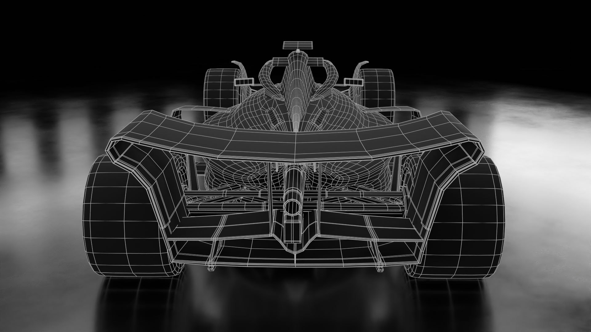 Mid Poly and Low Poly Generic Racing Car F1 01 3D model - TurboSquid ...