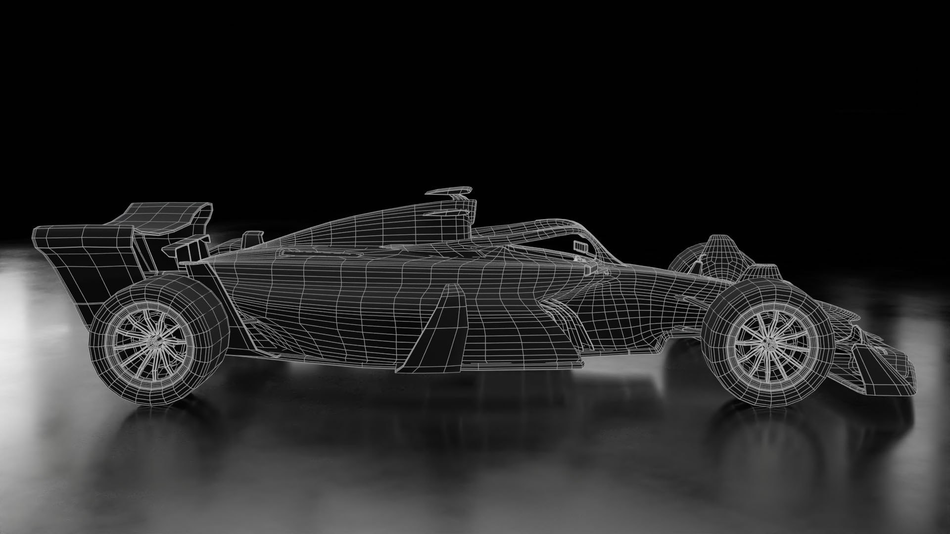 Mid Poly and Low Poly Generic Racing Car F1 01 3D model - TurboSquid ...