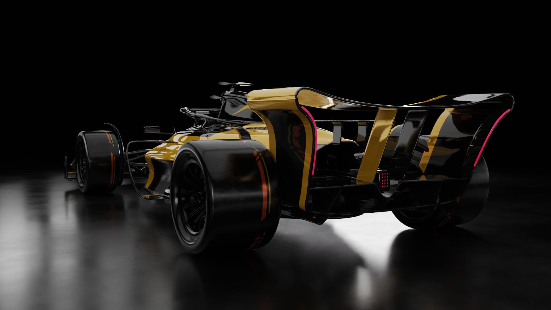 Mid Poly And Low Poly Generic Racing Car F1 01 3D Model - TurboSquid ...