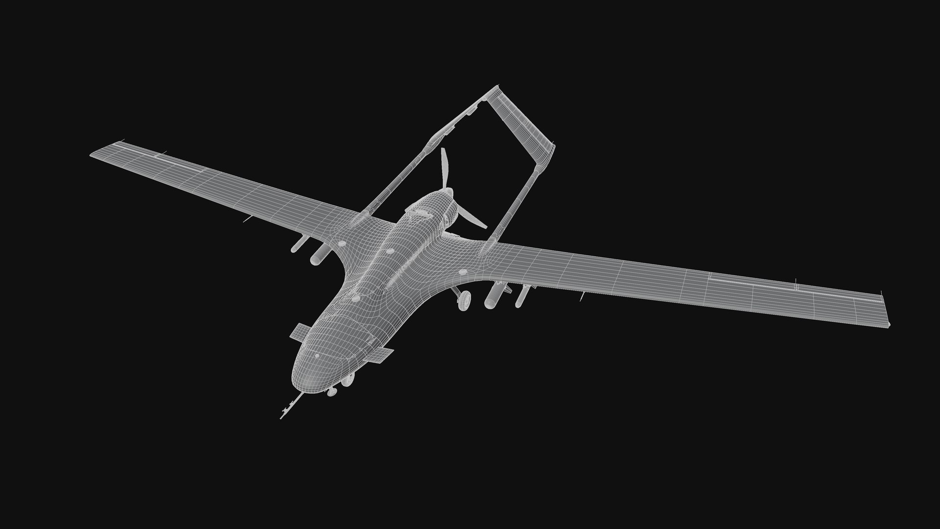 3D Bayraktar TB2 Model - TurboSquid 1970354