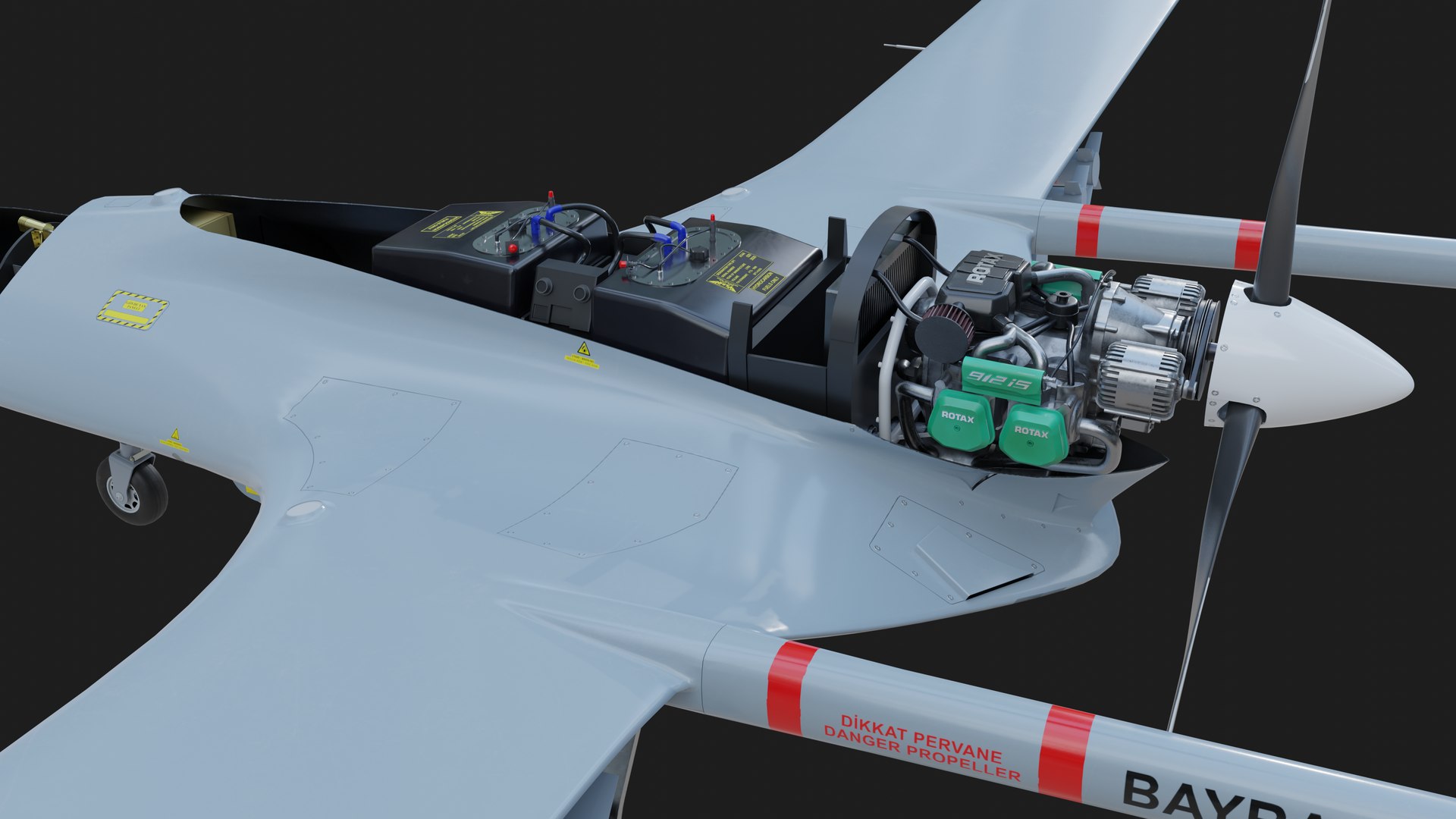 3D Bayraktar TB2 Model - TurboSquid 1970354
