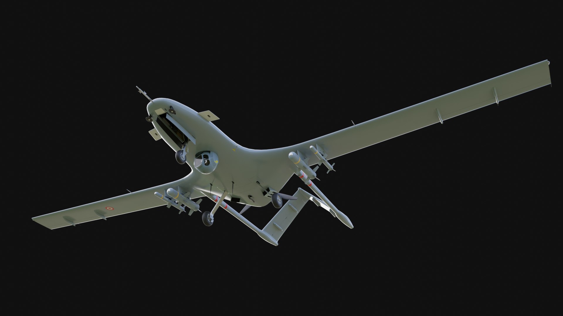 3D Bayraktar TB2 Model - TurboSquid 1970354