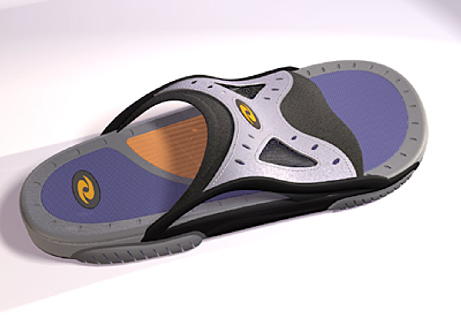 3d model style sandal studiotools